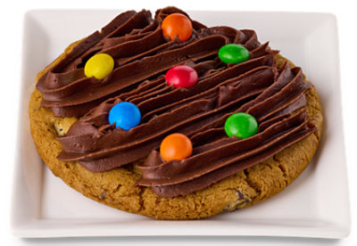 M&m Fudge Iced Decadent Cookie - EA - jewelosco