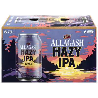 Allagash Hazy Ipa - 6-12 FZ - kingsfoodmarkets