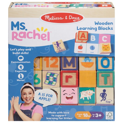 Mel Ms Rachel Learning Blocks - EA - albertsons