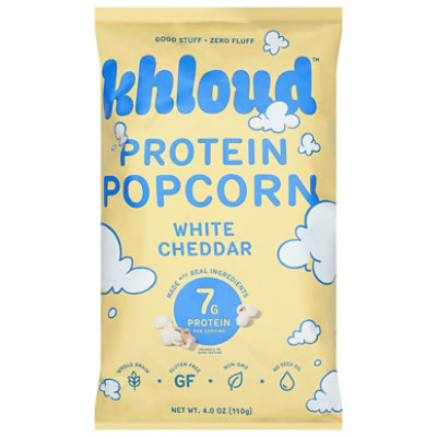 Khloud Popcorn White Cheddar 4oz - 4 OZ - safeway