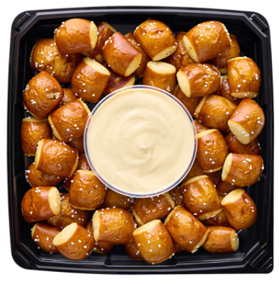 Tray Pretzel And White Queso Dip - EA - vons