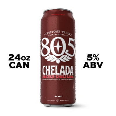 Firestone 805 Chelada Salted Chili Lime 24 Oz. Can - 24 FZ - safeway