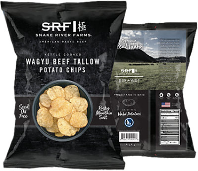Snake River Farms Chips Wagyu Beef Tallow 6oz - 6 OZ - pavilions