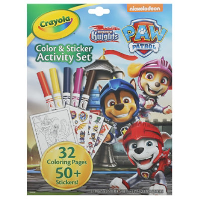 Color & Sticker Activity Set Paw Patrol - EA - safeway