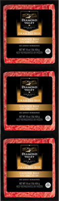 Diamond Valley 93% Lean Ground Beef - 48 Oz - safeway