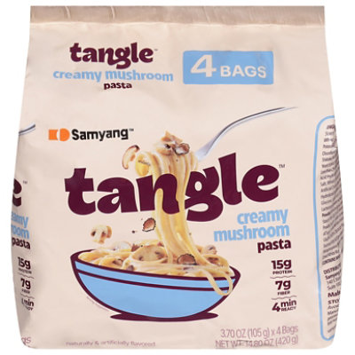 Tangle Creamy Mushroom Pasta Big Bowl - 3.7 OZ - albertsons