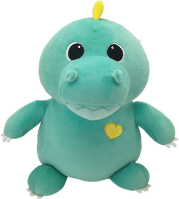 Signature Select Soft Cuddly Critters Dino - Each - albertsons