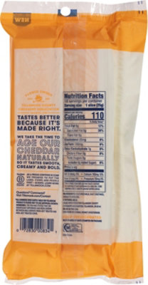 Tillamook Medium Cheddar Farm Style Thick Slices Cheese 16 Oz - 16 OZ ...