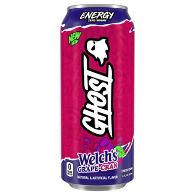 Ghost Welchs Cranberry 16fz - 16 FZ - albertsons